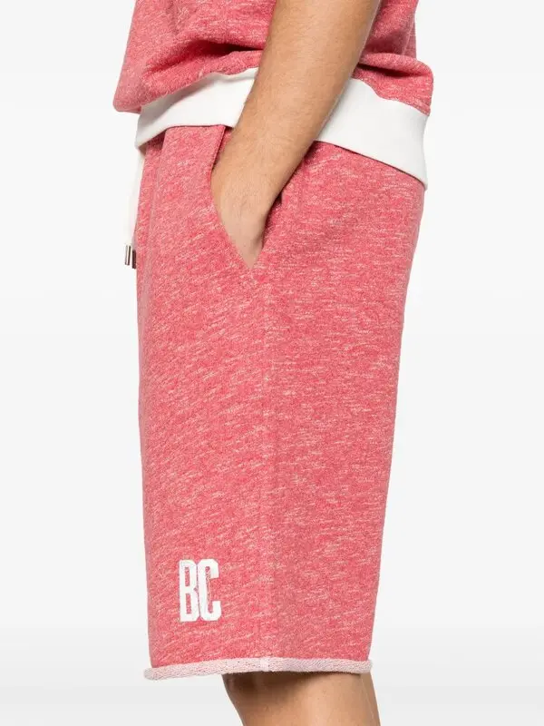 Brunello Cucinelli Drawstring Logo Print Shorts