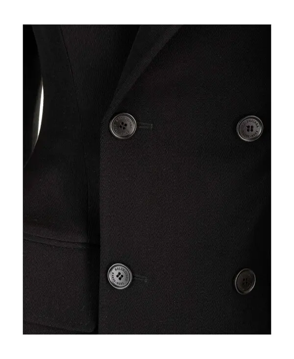 Balenciaga Hourglass Double-breasted Jacket - Black