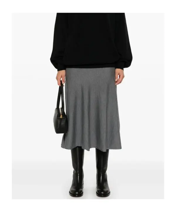 Khaite Mayu Knitted Skirt