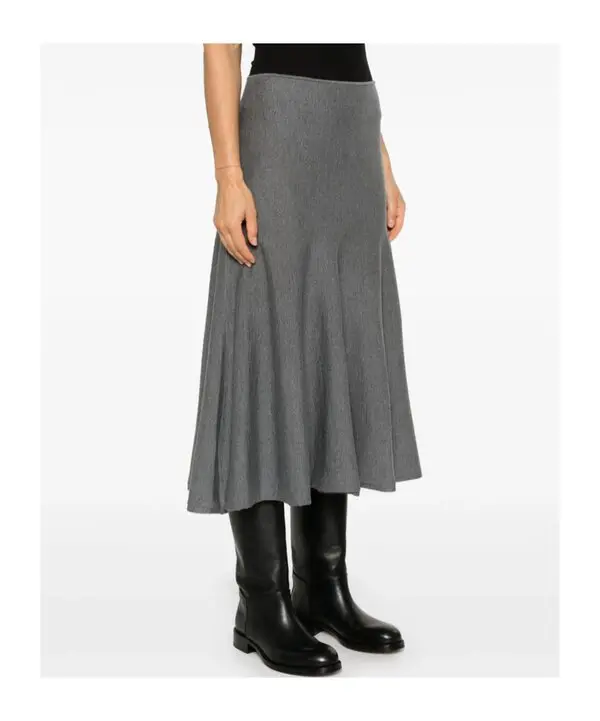 Khaite Mayu Knitted Skirt