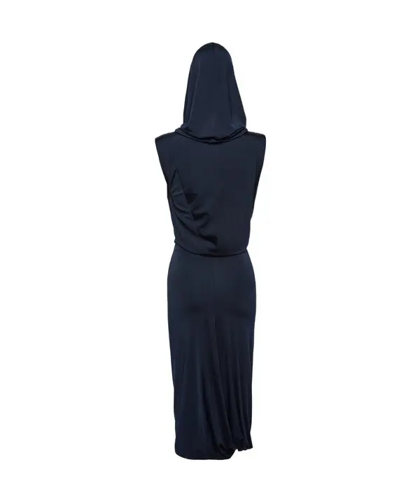 Magda Butrym Sleeveless Hooded Midi Dress