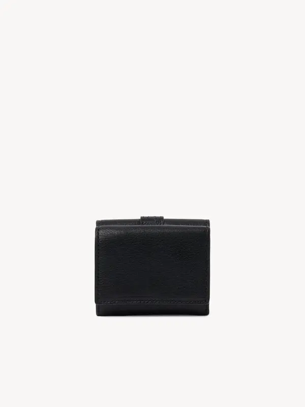Chloé Mini Paddington Tri-fold Wallet - Black