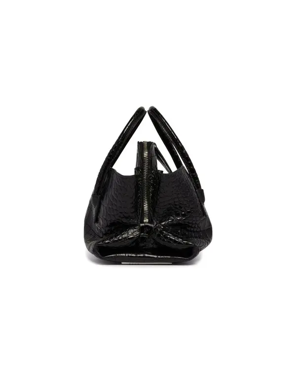 Attico La Passeggiata Mini Top Handle Bag - Black