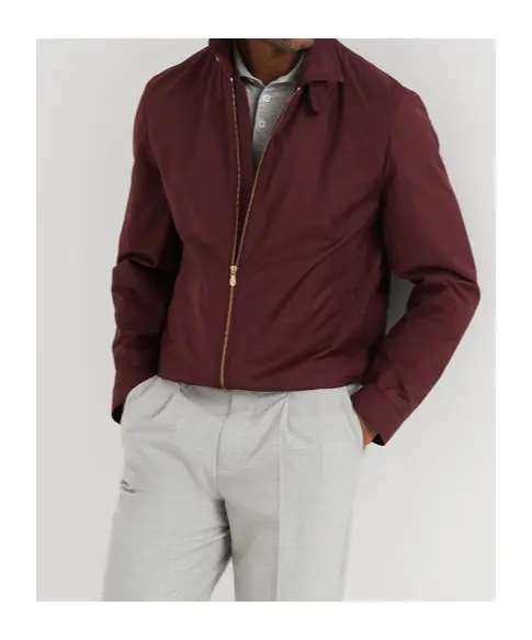 Brunello Cucinelli Long Sleeve Zip Jacket - Red