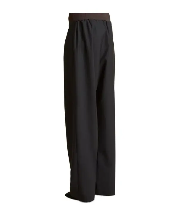 Khaite Twill Trenton Trousers