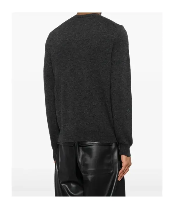 Comme Des Garçons Small Heart Patch Knitted Cardigan