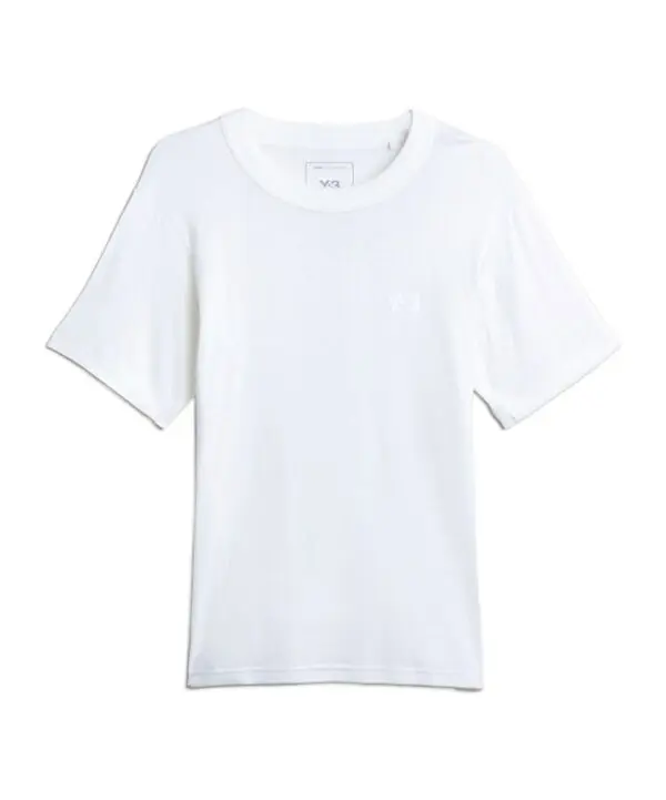 Y3 Slim Short Sleeved T-shirt - Core White