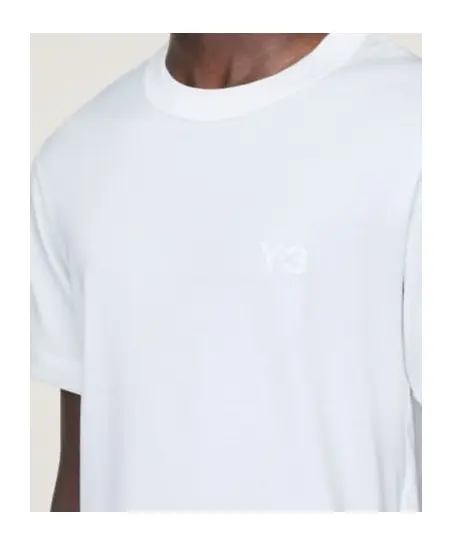 Y3 Slim Short Sleeved T-shirt - Core White