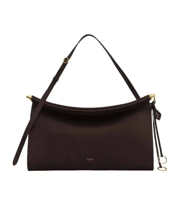 Alaïa East West Large Bag - Dark Brown