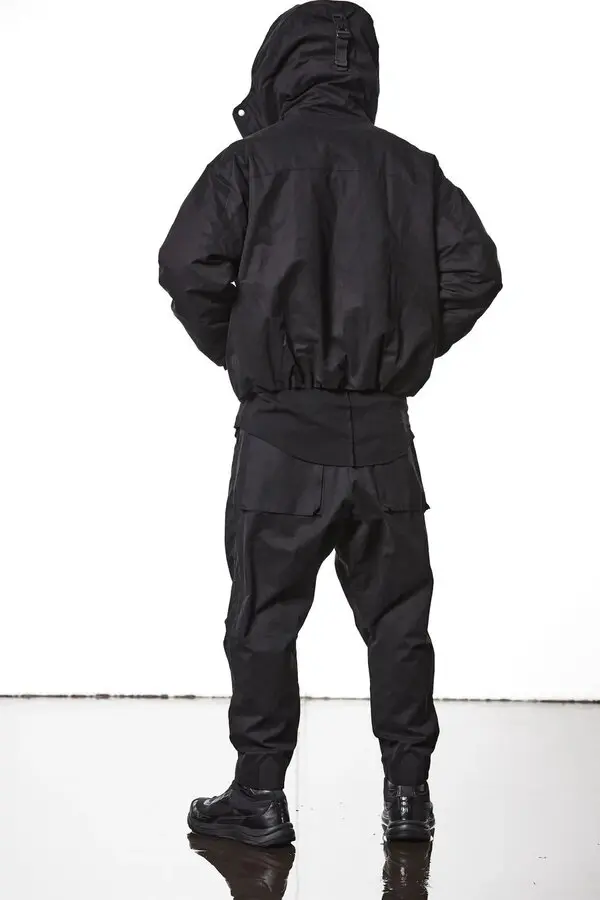 THOM KROM Zip-up Hooded Jacket