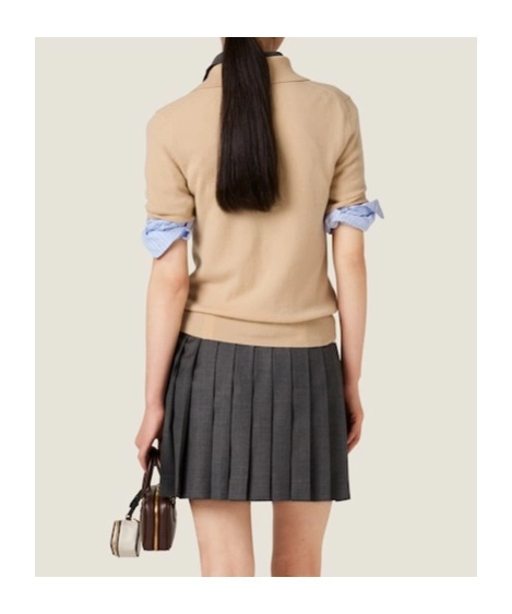 Miu Miu Cashmere Polo Sweater - No