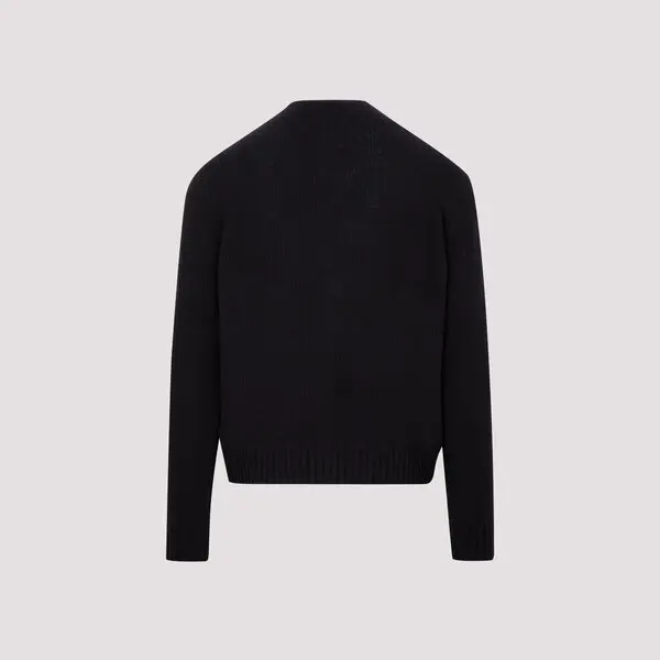 Prada Logo Detailed Knitted Jumper