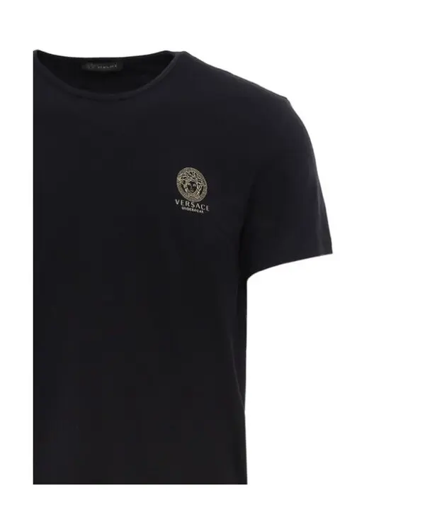 Versace Logo Printed Two-pack T-shirts