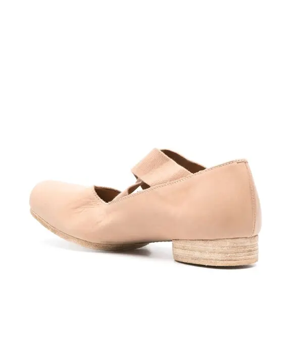 UMA WANG Square-toed Ballet Flats