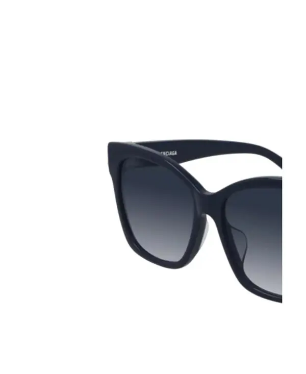 Balenciaga Monogram Temple Sunglasses - Blue