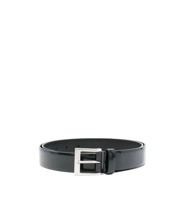 Saint Laurent Buckle Belt - Black