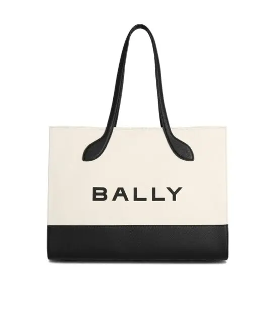 Bally Logo Shoulder Bag - White