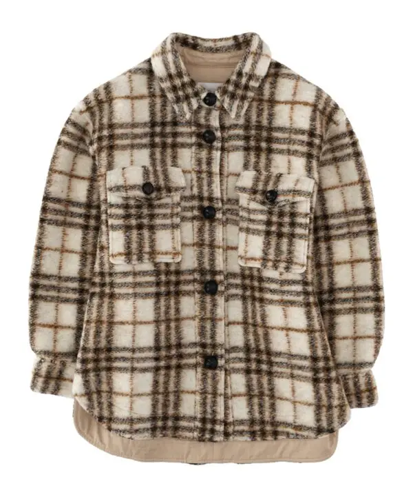 Isabel Marant Étoile Harveli Plaid Coat - No