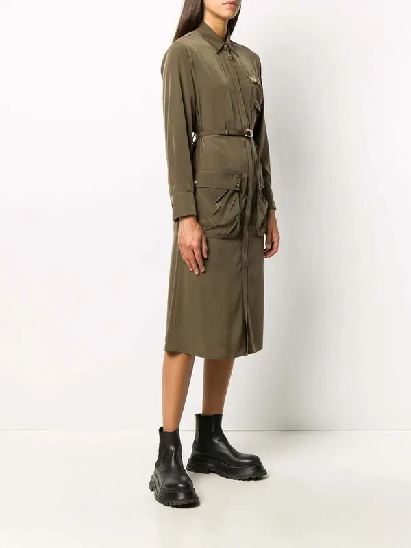 Versace Safari Midi Shirtdress