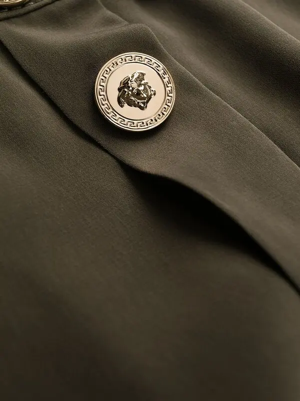 Versace Safari Midi Shirtdress