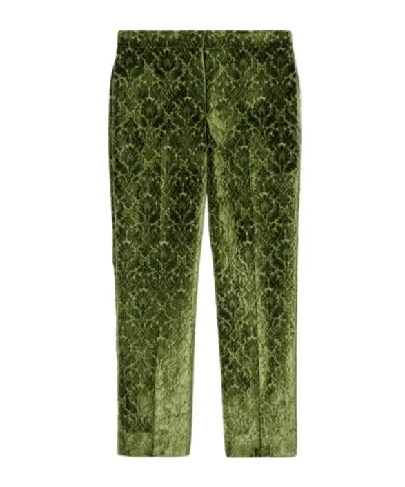 Burberry Baroque Velvet Tailored Trousers