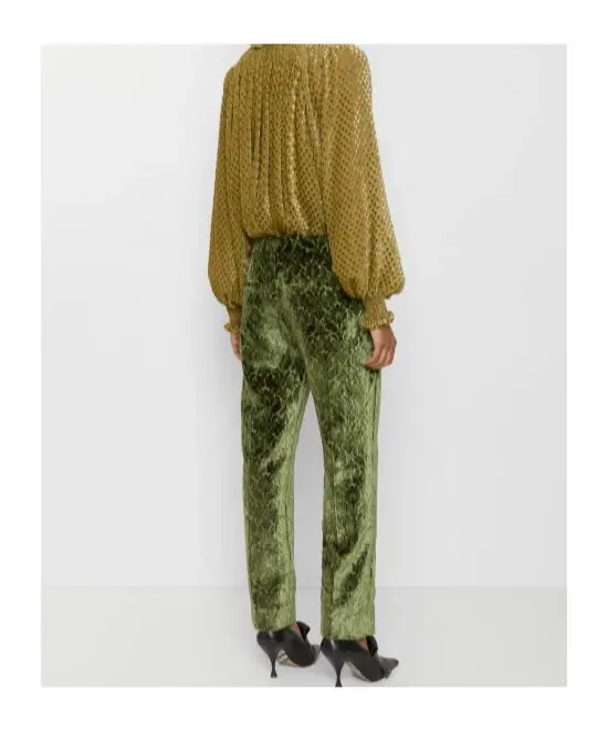 Burberry Baroque Velvet Tailored Trousers