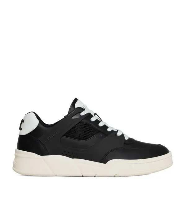 Celine Ct-09 Sneakers In Calfskin And Mesh