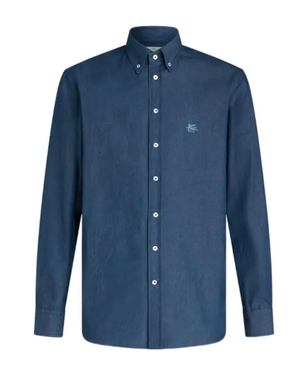 Etro Long-sleeved Button-up Shirt