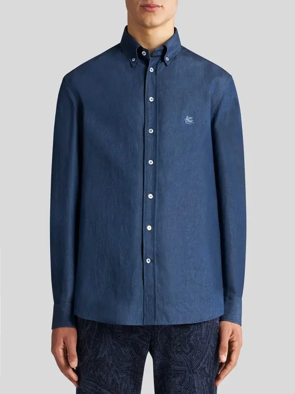 Etro Long-sleeved Button-up Shirt