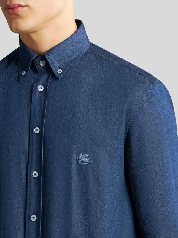 Etro Long-sleeved Button-up Shirt