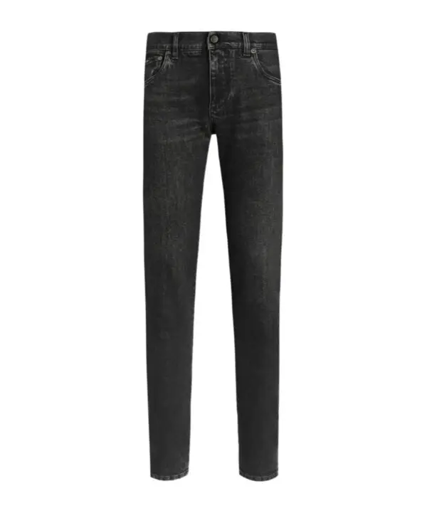 Dolce & Gabbana Slim Fit Jeans - Black
