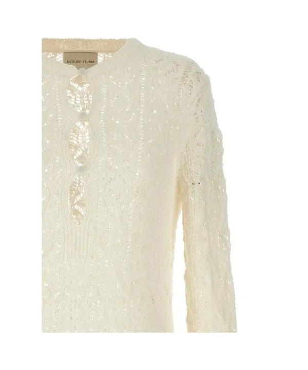 LOULOU STUDIO Evan Lace Dress
