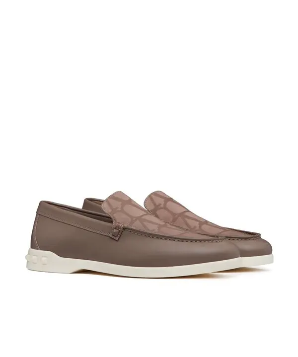 Valentino Garavani Toile Iconographe Slip-on Loafers