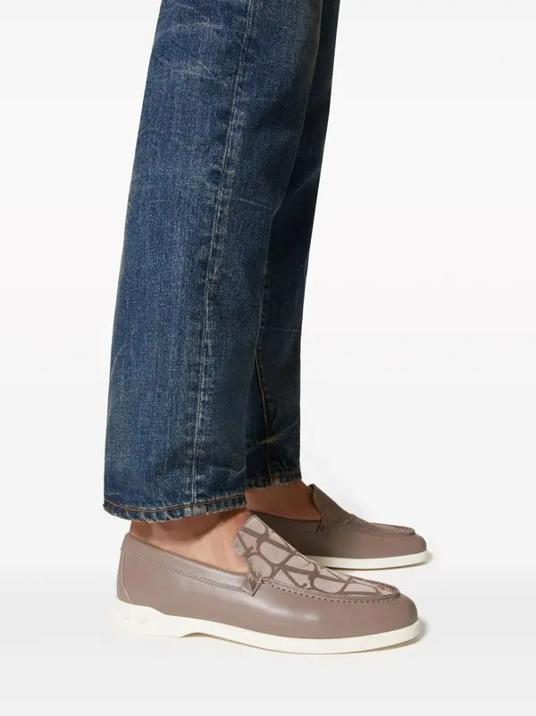 Valentino Garavani Toile Iconographe Slip-on Loafers