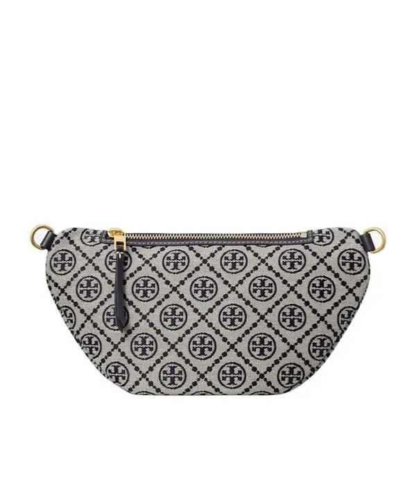 Tory Burch T Monogram Belt Bag - Gray