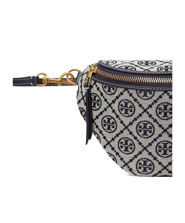 Tory Burch T Monogram Belt Bag - Gray
