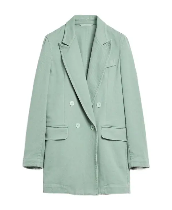 Max Mara Zenobia Double-breasted Blazer - Green