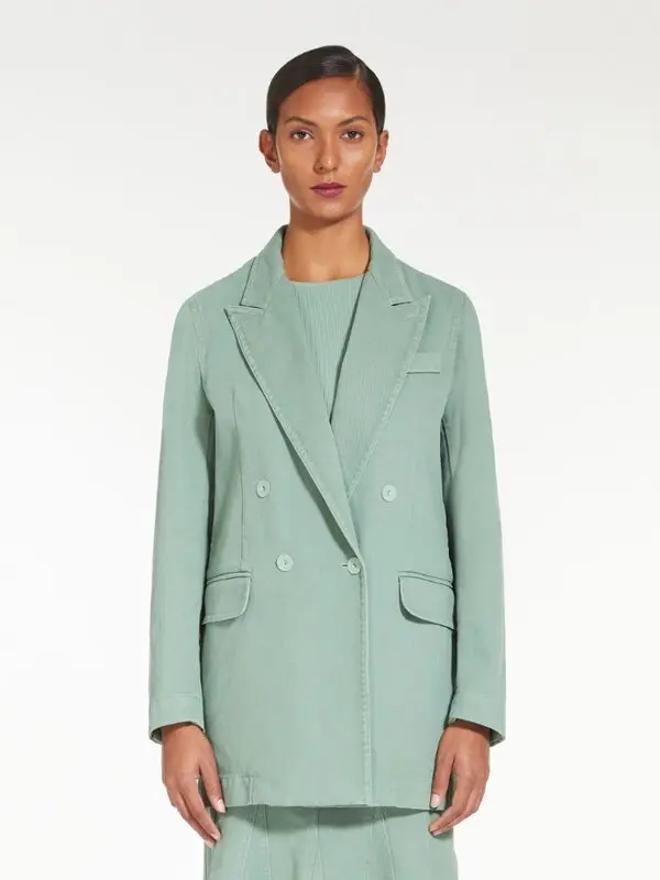 Max Mara Zenobia Double-breasted Blazer - Green