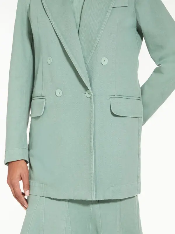Max Mara Zenobia Double-breasted Blazer - Green