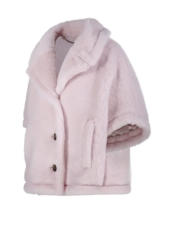 Max Mara Corvino Cape - Pink