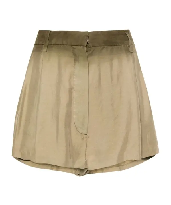 Prada Triangle Logo Skirt Shorts