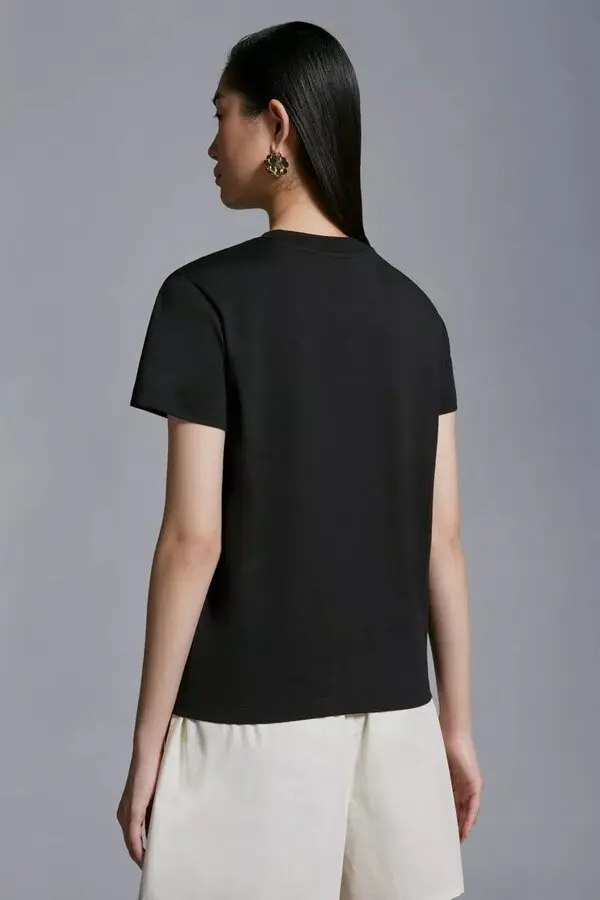 Moncler Tennis Logo Patch T-shirt