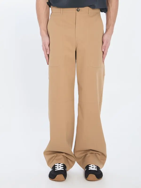 Loewe Wide Leg Cargo Trousers