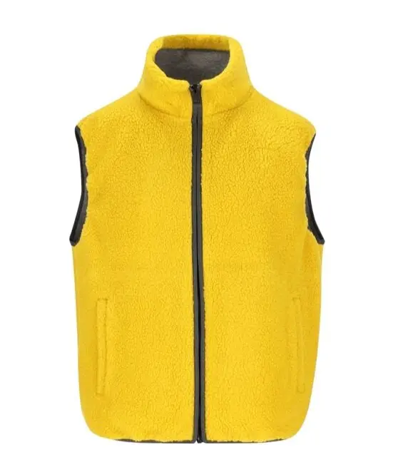 Givenchy High-neck Zipped Vest - Yellow