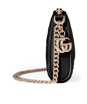 Gucci Gg Marmont Small Shoulder Bag - Black