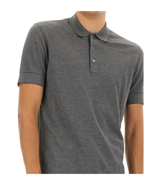 Zegna Short Sleeved Polo Shirt