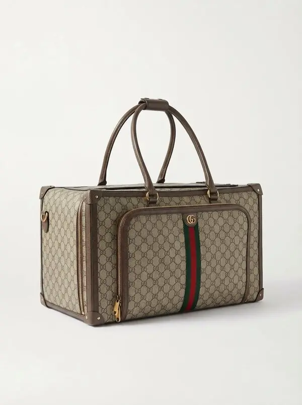 Gucci Pet Carrier With Web - Beige/ebony