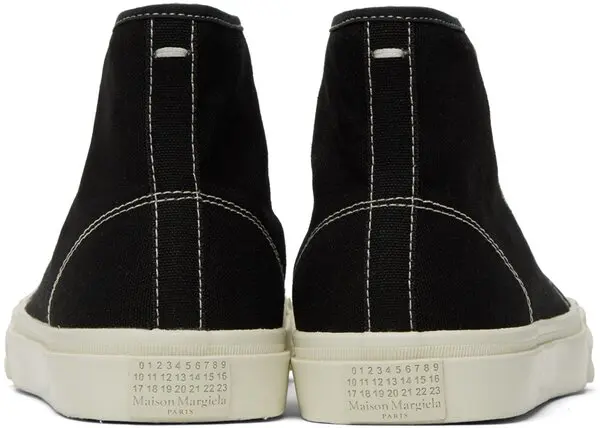 MAISON MARGIELA Tabi High-top Sneakers - Black