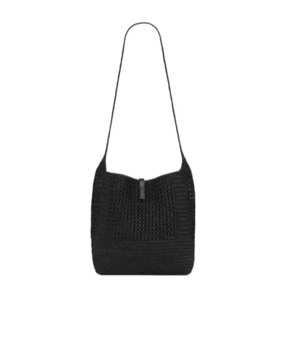 Saint Laurent Woven Shoulder Bag