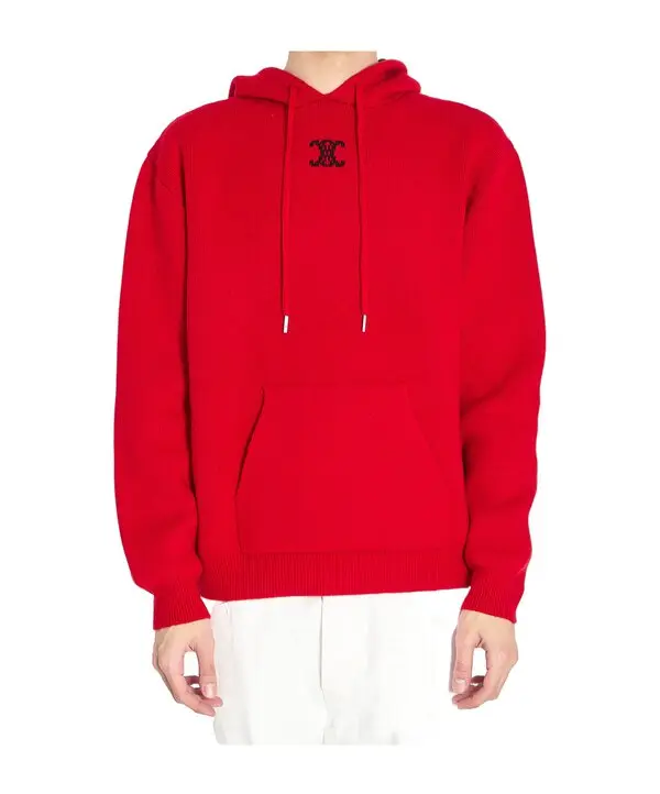 Celine Hooded Sweater In Cashmere